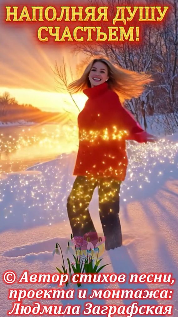 С ДОБРЫМ УТРОМ ФЕВРАЛЯ!!! Красивая видео-открытка