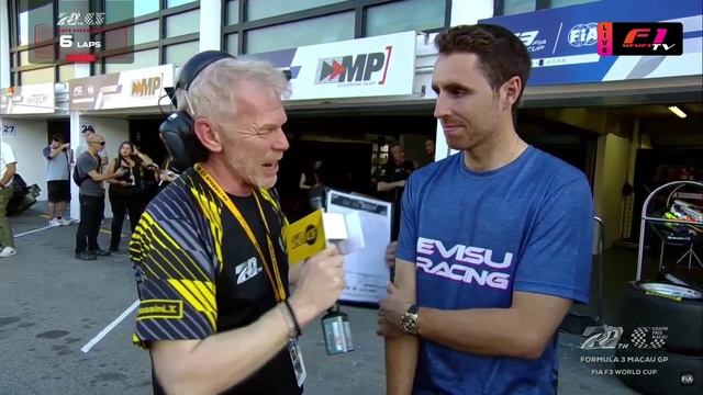 Формула-3.2023.  Гран-при Макао.  Основная гонка