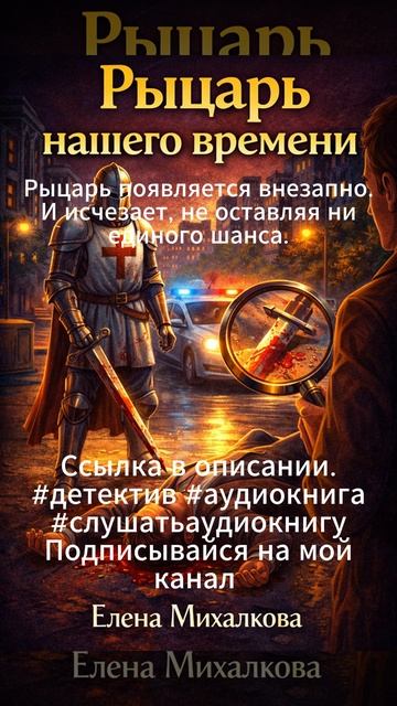 Елена Михалкова  Рыцарь нашего времени     #детектив #аудиокнига #слушатьаудиокнигу