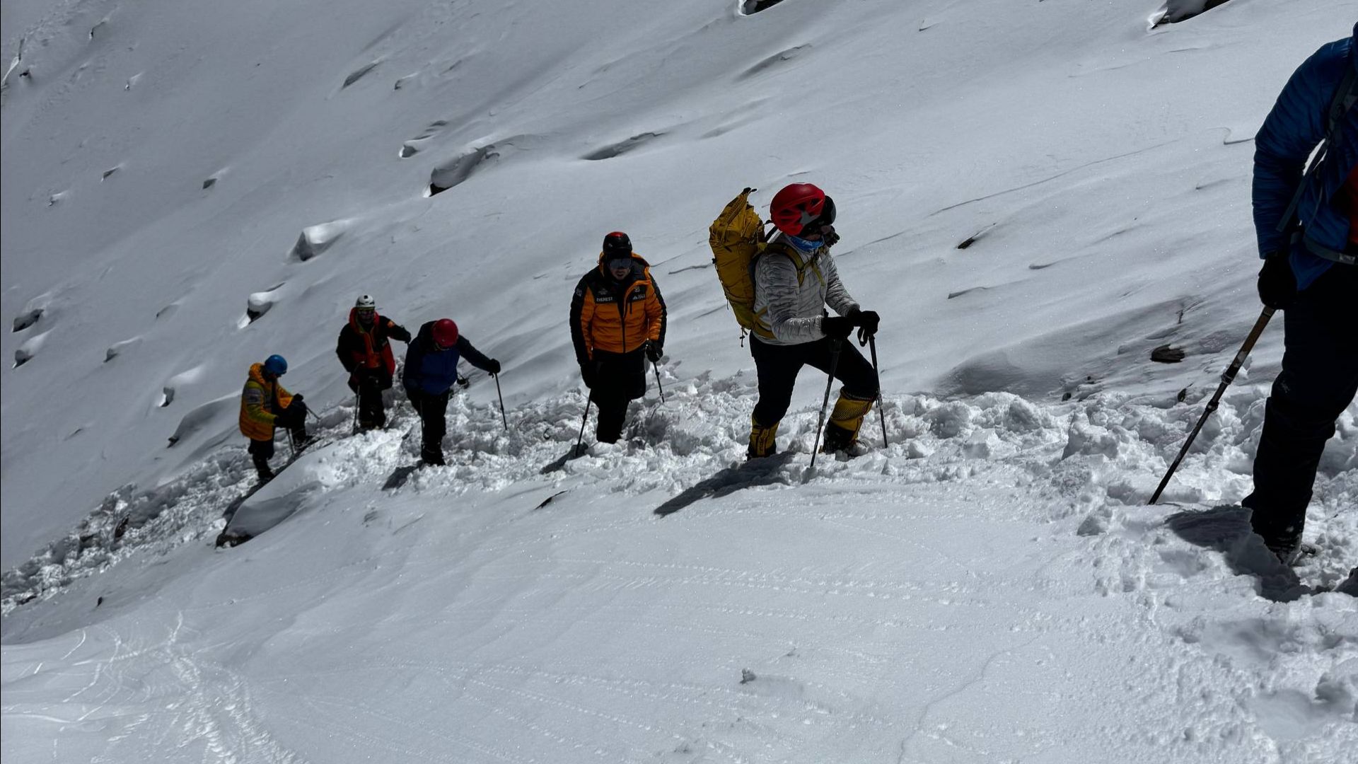 Фрагменты восхождения группы Клуба 7 Вершин "Пять спартанцев"  на вершину Аконкагуа