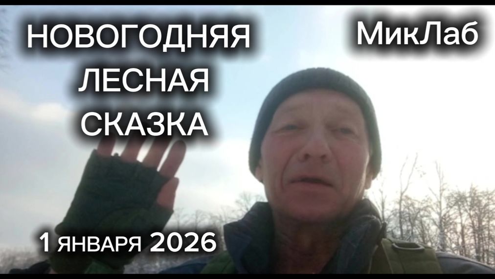 Новогодняя лесная Сказка. Лесная Жизнь с Андреем Микулиным. Выпуск от 01.01.2026. МикЛаб