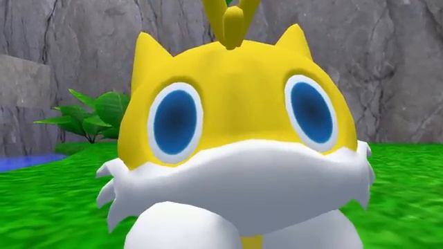 Team Movie Sonic Turn Into Chao In VRCHAT!! (360p)