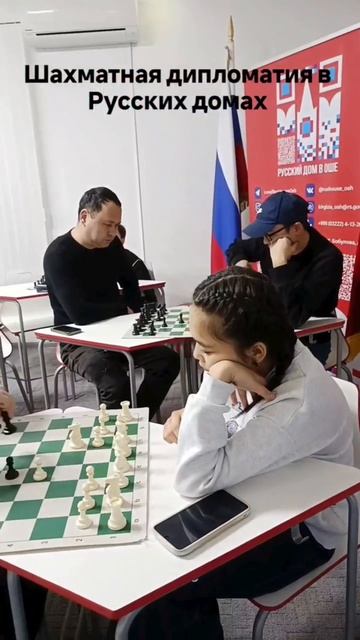 Шахматная дипломатия в Русских домах (1)