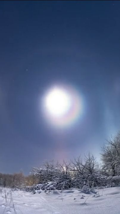 30.12.2025🚙Поездка по делам в -18°!!!🌡🥶🥶🥶ЛУННОЕ ГАЛО!🌕🌌