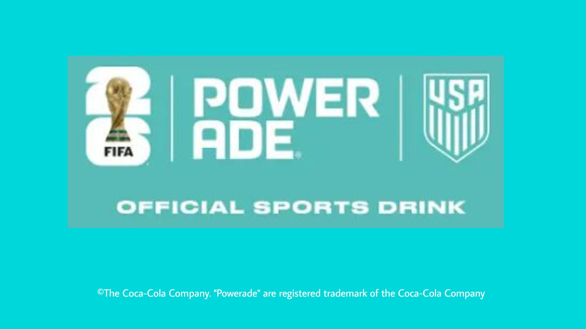 Powerade - Official Sports Drink of the US Soccer national team & FIFA World Cup 26 in USA