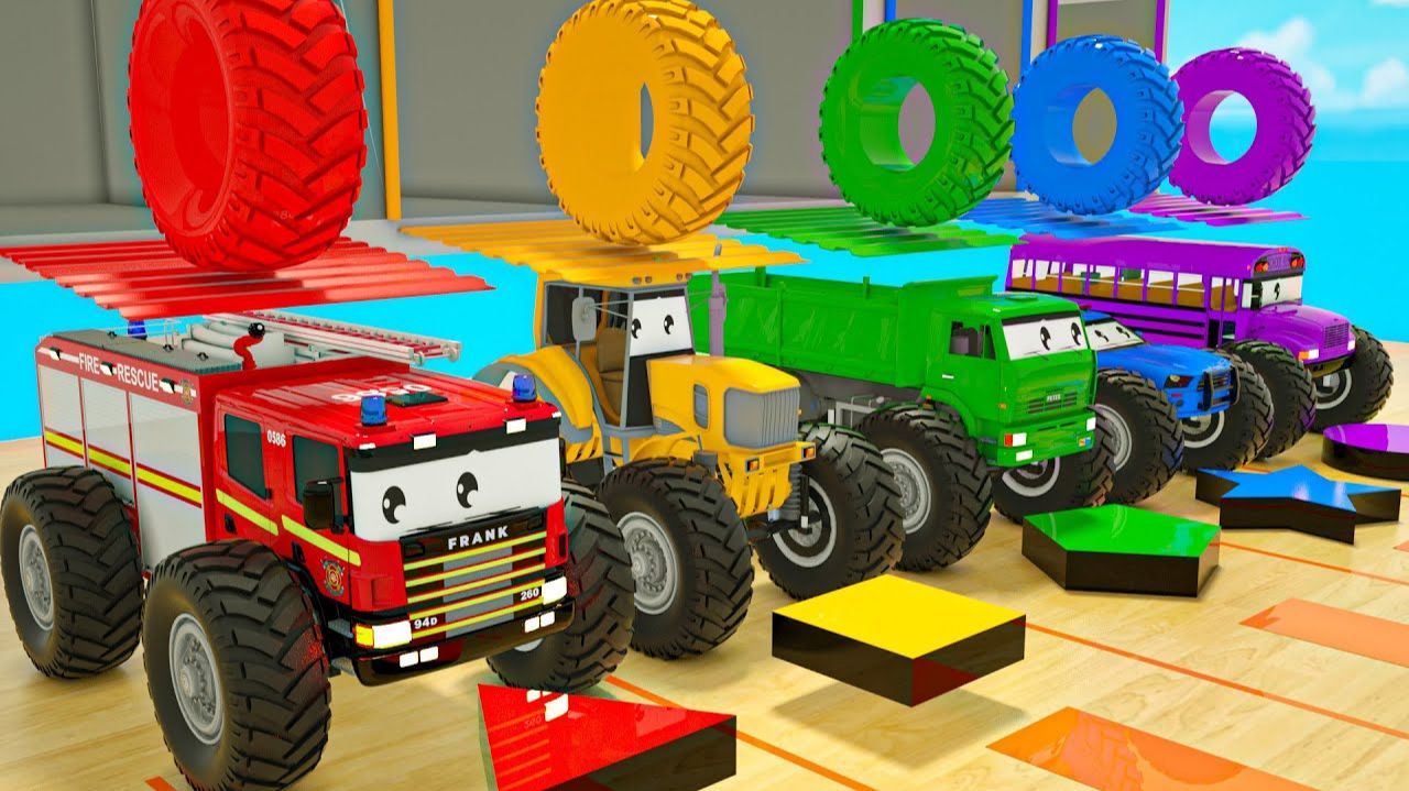 Сборник любимых мультяшек для малышей и детей про машинки | Любимые песенки для детей и малышей