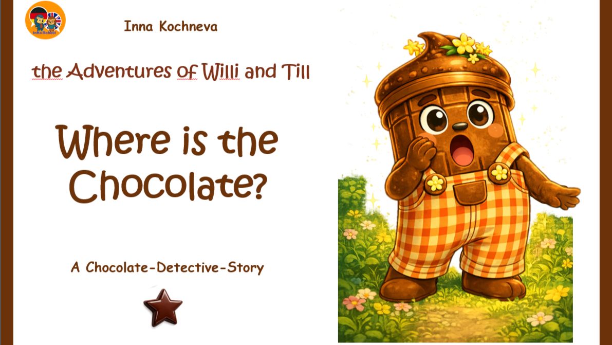 Where Is the Chocolate? 🍫 A Fun Detective Story for Kids | InKo-School | Tilli & Willi