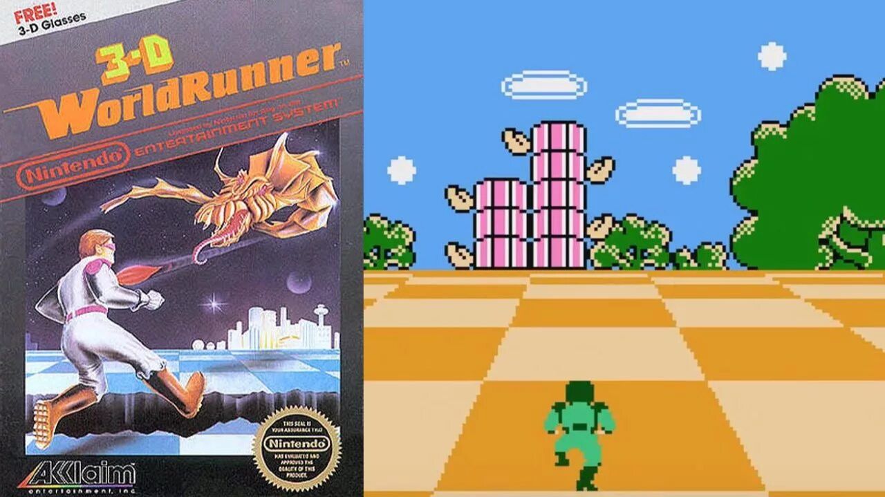 The 3-D Battles of WorldRunner (NES)