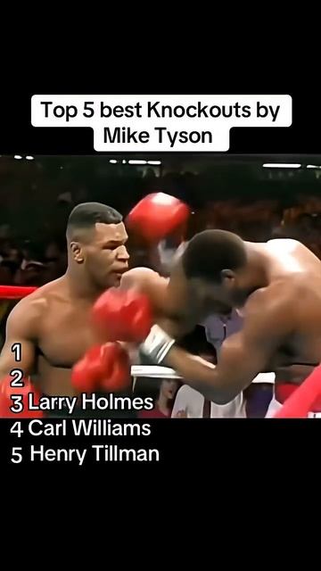 #boxing #top5 #fight #miketyson #knockout