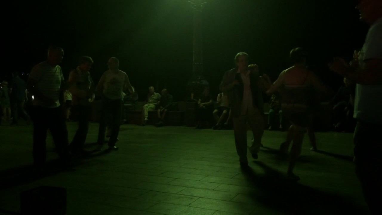 танцы на набережной Ялты. Июнь 2017