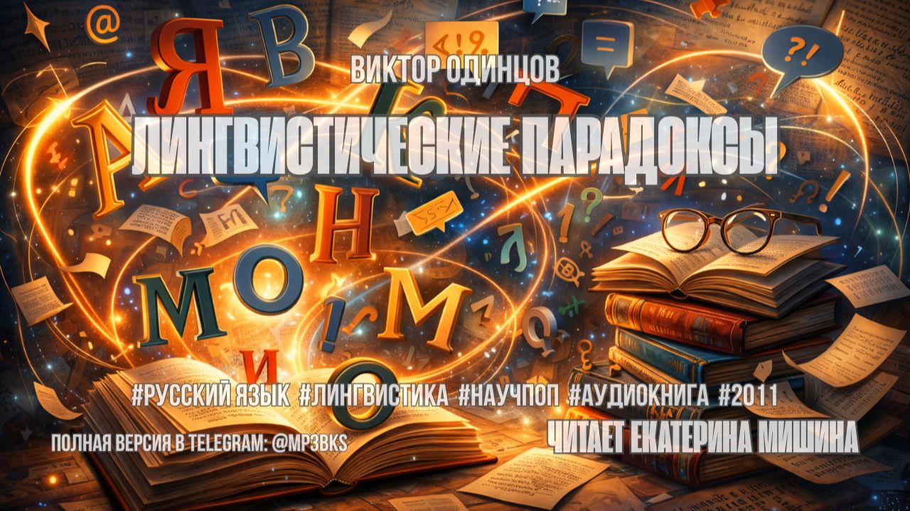 Аудиокнига. Виктор Одинцов — «Лингвистические парадоксы»