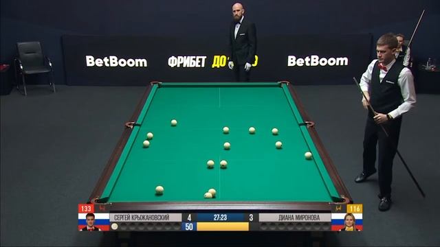 Лучшие моменты. "BetBoom" Лига чемпионов 2026 1 этап Крыжановский Сергей(RUS) -  Миронова Диана(RUS)