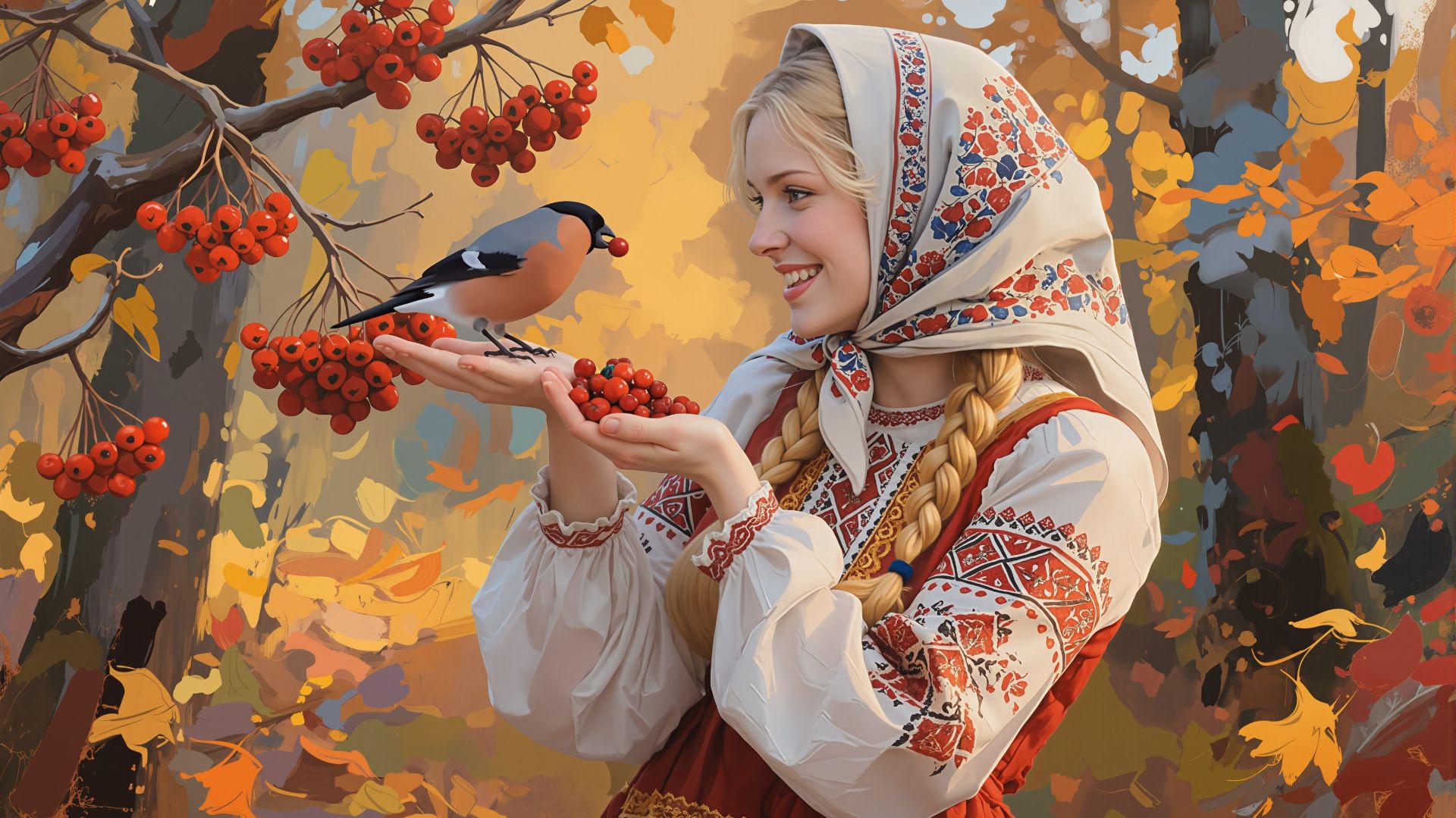 Рябина   (А.Б. Саврасов)