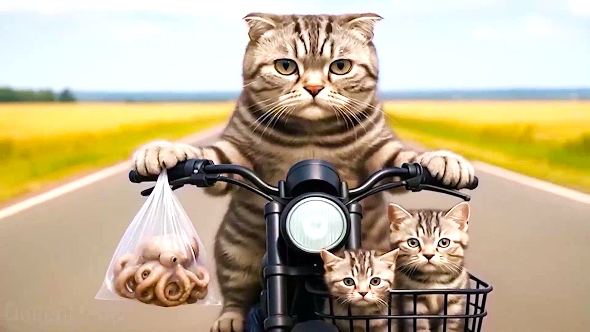 Детский часовой сборник ''Из жизни котиков №3'' (FHD)