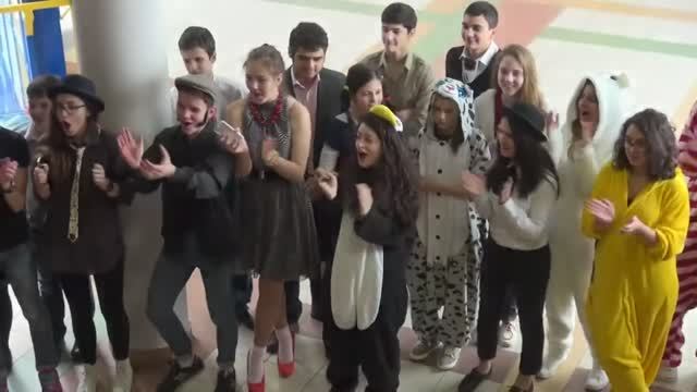 Сюжет о празднике Пурим в стенах нашей школы