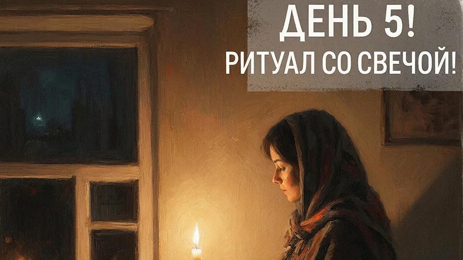 День 5: Ритуал со свечой. Очищаем атмосферу дома и создаём оазис уюта и покоя