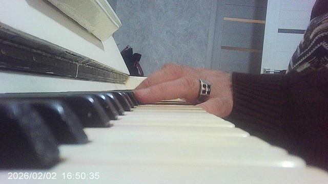 Пианино: Импровизация C/Am/F/G