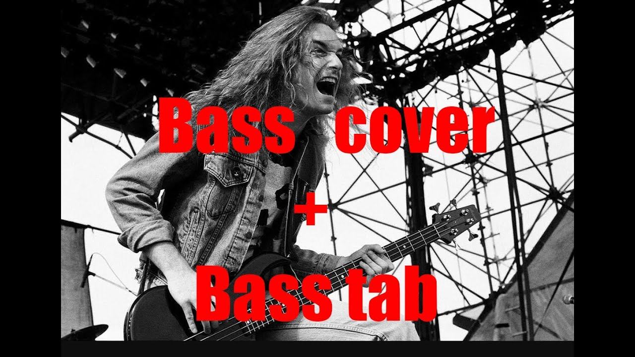 Cliff Burton For Whom The Bell Tolls Live ( Intro Bass Cover)