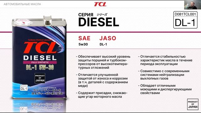 Вебинар "Масла TCL. Изменения в бренде"