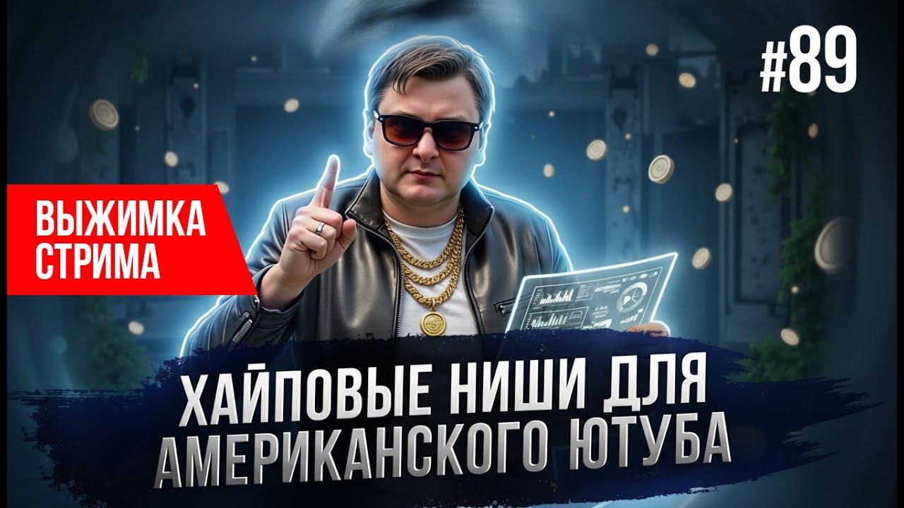 Ниша → Просмотры → Деньги: 6 ниш для монетизации на YouTube (концентрат) | Выпуск 89