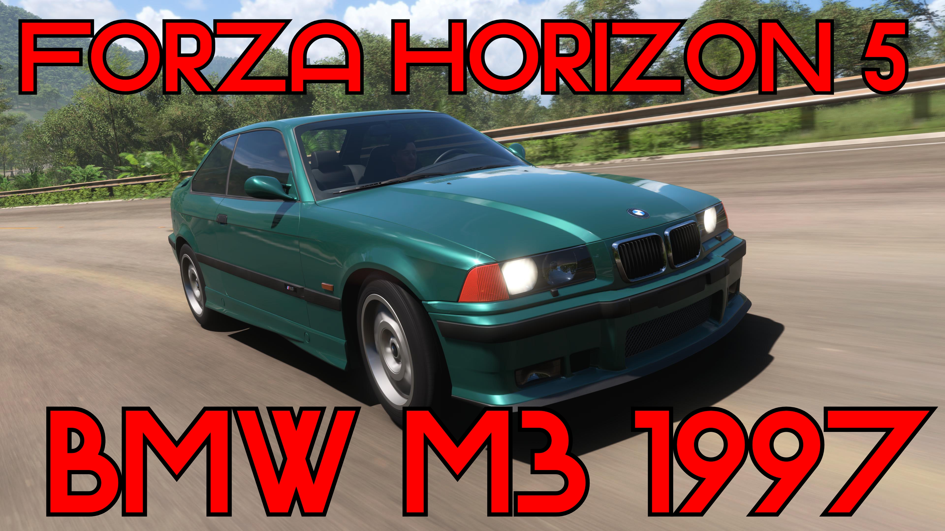 Forza Horizon 5: BMW M3 1997 – Немецкая техника с харизмой победителя! 🚗🔥