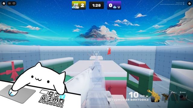 1 на 1 с рандомом (я не размят)