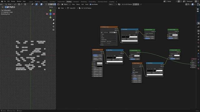 Stylized Kitchen Course in Blender p108 SK_S3_C01.1 2D VS 3D Texture