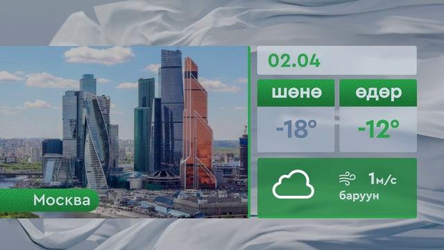 Погода 4 февраля / "Цаг агаар" - 2026.02.04