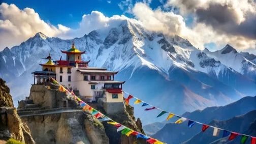 Ледяное дыхание над облаками