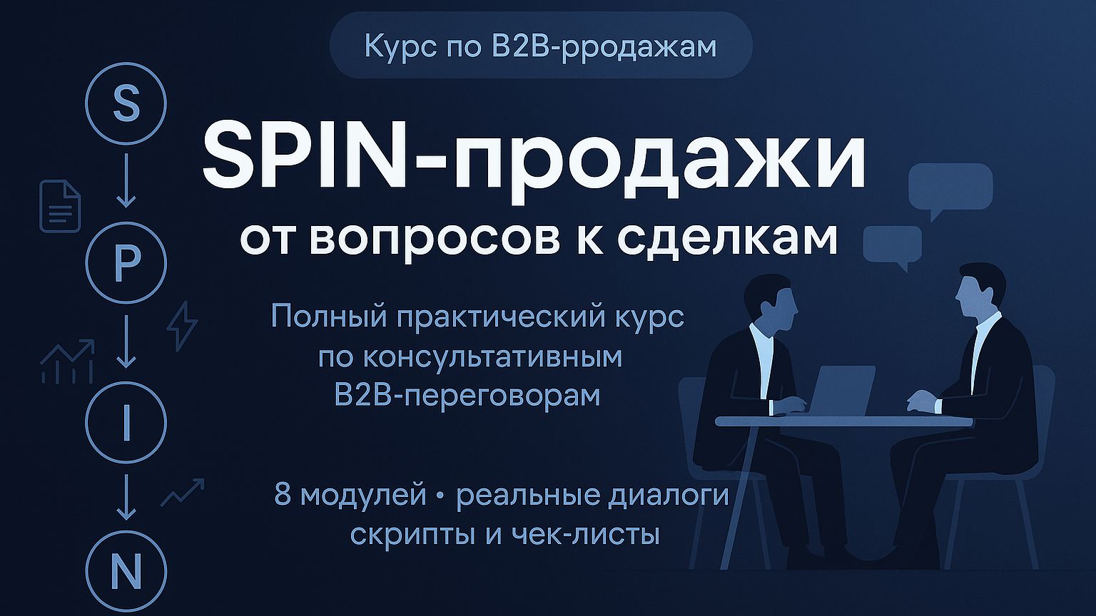 М6 | SPIN Selling: зачем нужны Need-Payoff Questions в сложных B2B-сделках