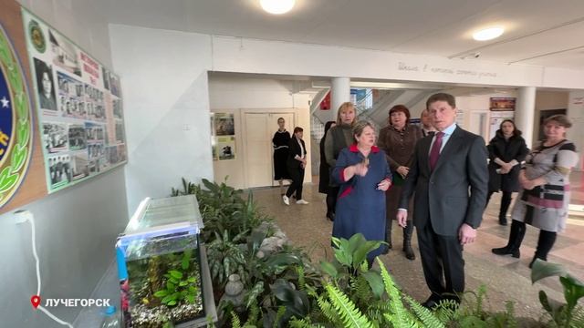 В Лучегорске ремонтируют общежитие и учебные корпуса промышленно-технологического колледжа.