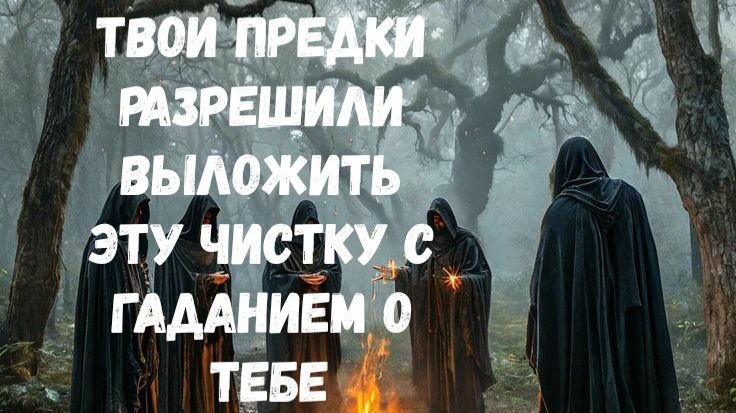 ТВОИ ПРЕДКИ РАЗРЕШИЛИ ВЫЛОЖИТЬ ЭТУ ЧИСТКУ С ГАДАНИЕМ О ТЕБЕ