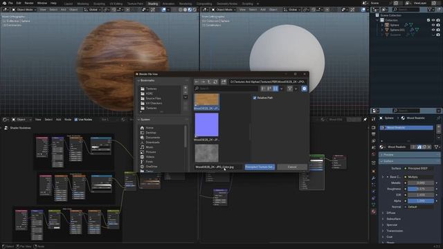Stylized Kitchen Course in Blender p109 SK_S3_C02 Procedural VS Image Texture