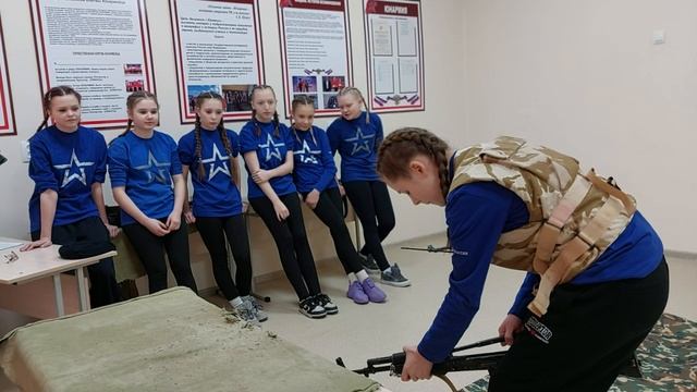 Соревнования по разборке-сборке МАК -Ташкина Екатерина