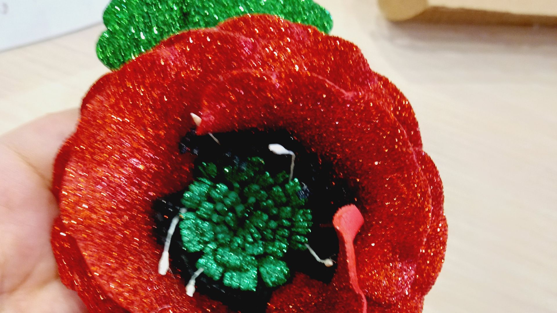 Брошь мак своими руками. Мастер-класс брошка с цветком мак