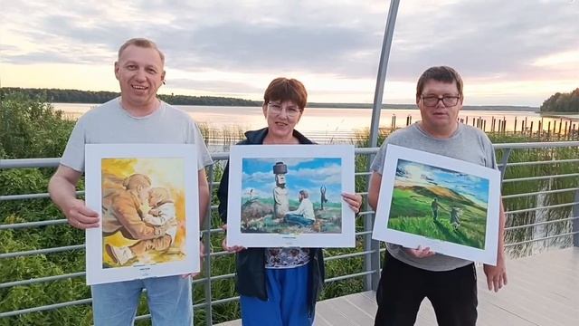 Ролик участников фестиваля Мир рисует Счастье Ижевск июль 2024