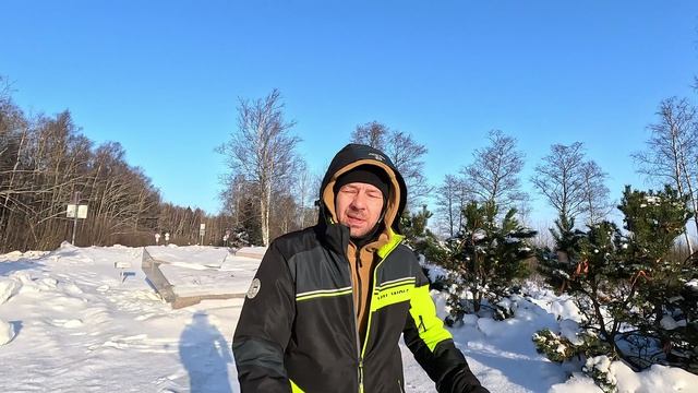 Зимняя прогулка к Ладожскому озеру в 4K. 4 февраля 2026