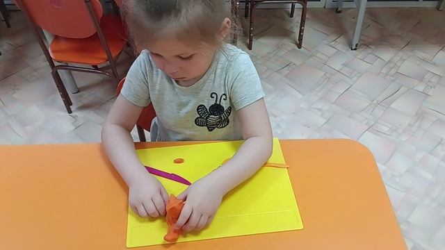 Лепка Лисичка (воспитатель Трушова Г.М.)