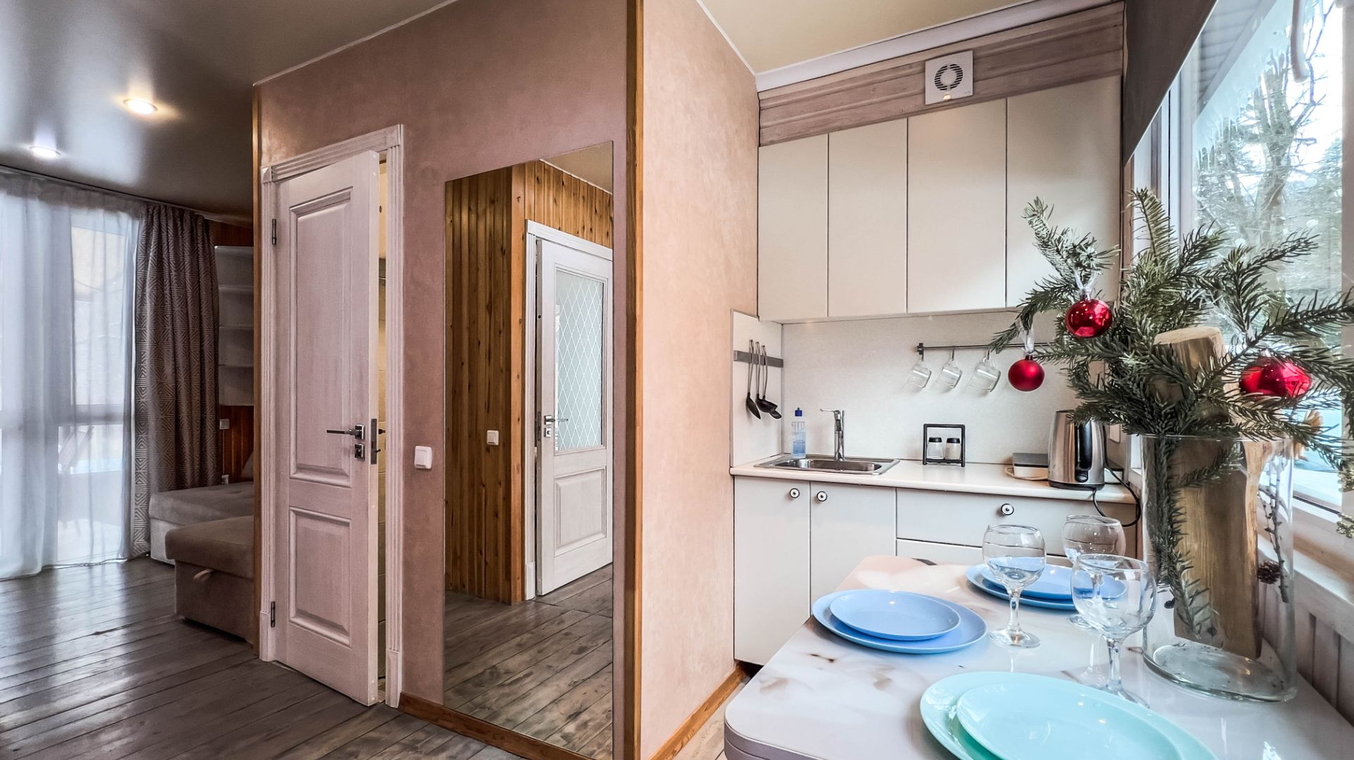 Апартаменты четырех местные на Банковской Архыз