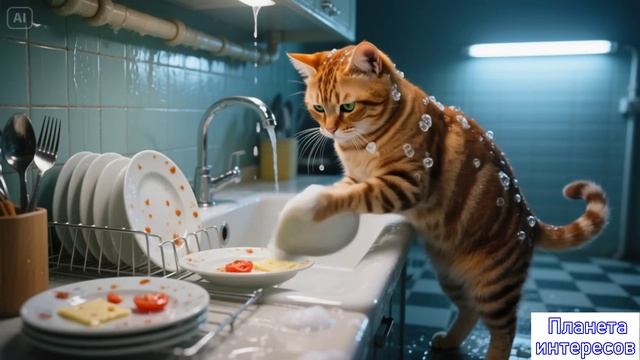 Видео про Кошек и Котят ДЕТЯМ!😸Видео про ЖИВОТНЫХ для ДЕТЕЙ😸Видео с Животными -#4