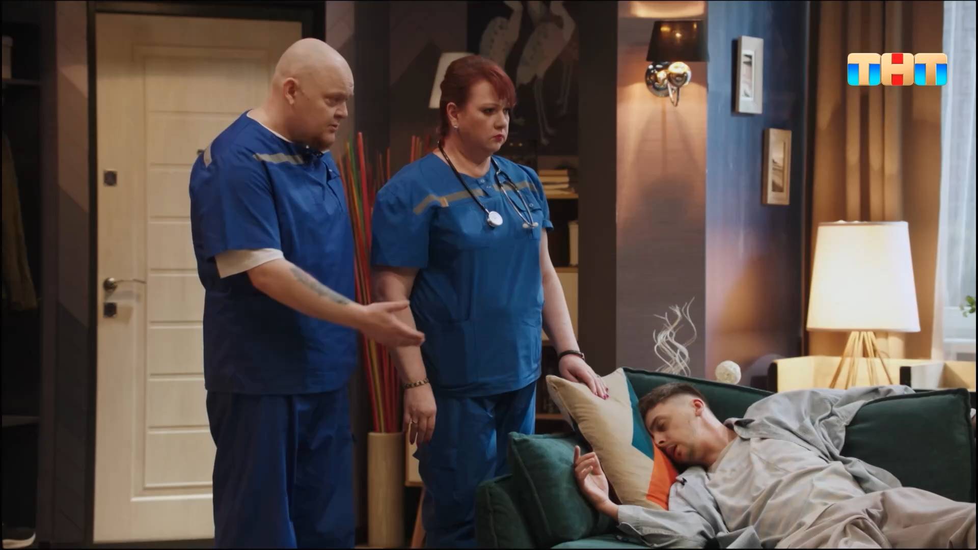 Однажды в квартире, во время вызова скорой помощи