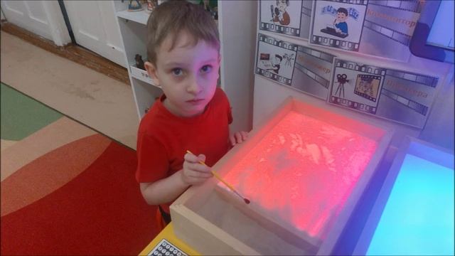 Песочная "Умничка" -  "Зимняя сказка" (педагог-психолог Королькова О.А.)