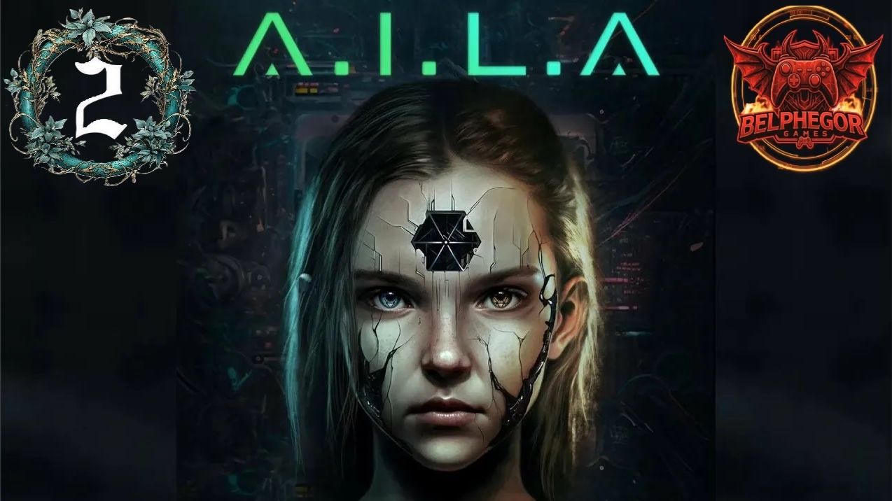 Семейное прохождение хоррора A.I.L.A #2