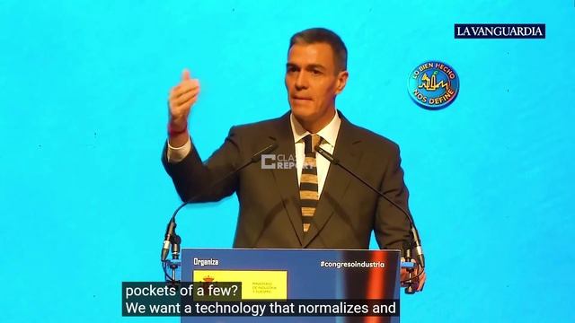 Премьер-министр Испании: "Хотим ли мы технологии, которые нормализуют и усиливают обман - Нет"