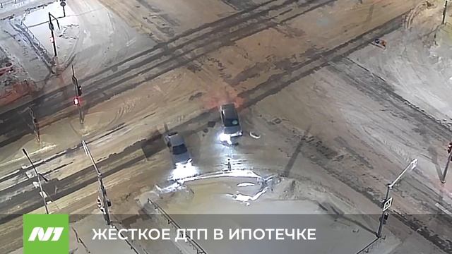 Жёсткая авария на перекрёстке в Нижневартовске