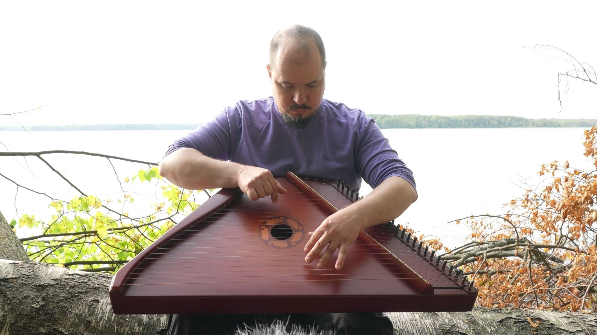 Гусли осень и водная гладь  / Гусляр Андрей Андреев 2025 г.