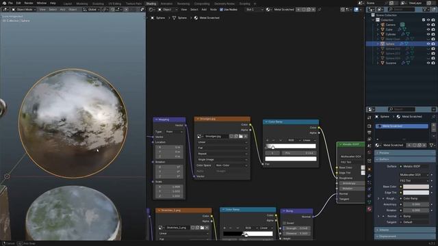 Stylized Kitchen Course in Blender p119 SK_S3_C12 Metallic Materials