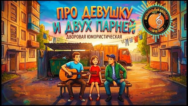 Про девушку и двух парней - юмористическая (Песня на заказ - Музыкальный Апельсин)