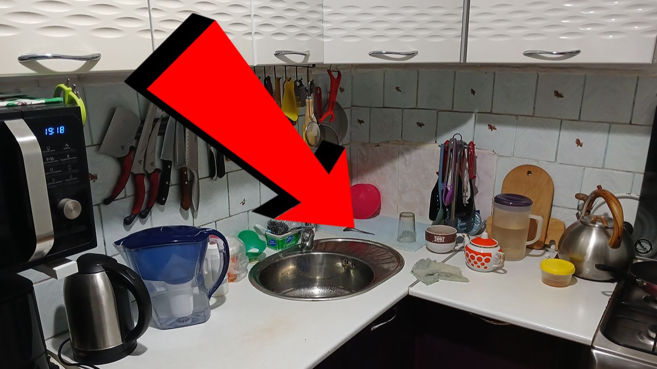 Как очистить столешницу на кухне от желтизны За 3 минуты.!!!!!.