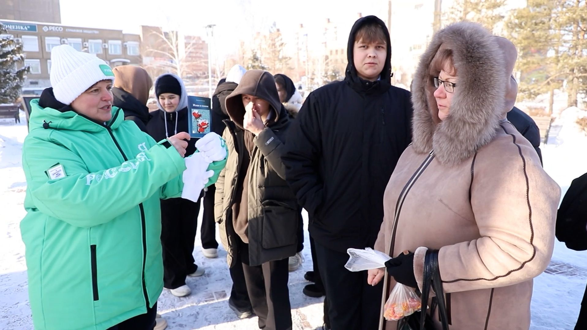 Исторический экскурс в сквере памяти воинам-интернационалистам